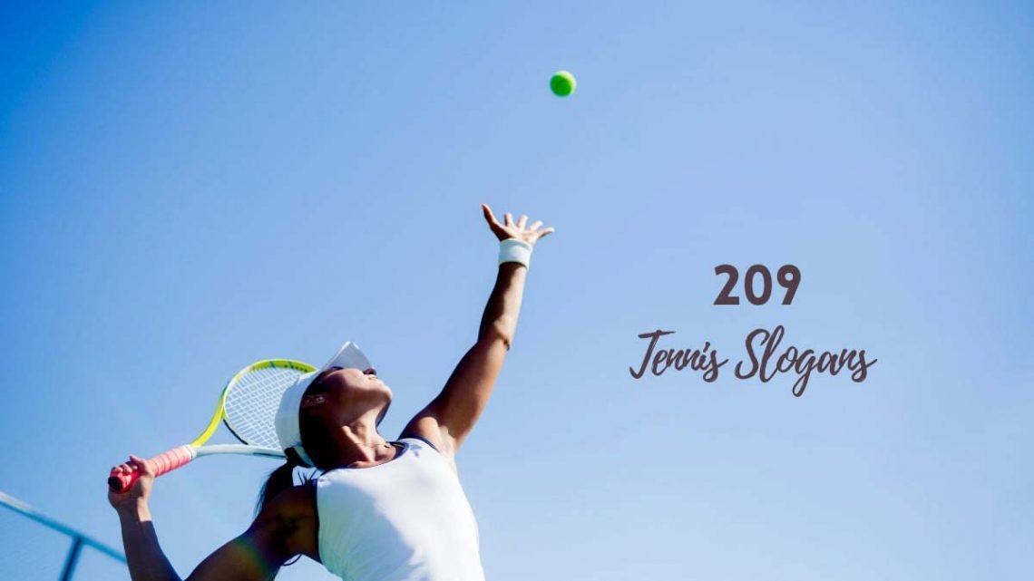 209 Latest & Catchy Tennis Slogans With Taglines (2023)