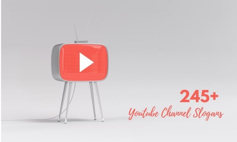 245+ Latest & Catchy Youtube Channel Slogans (2023)