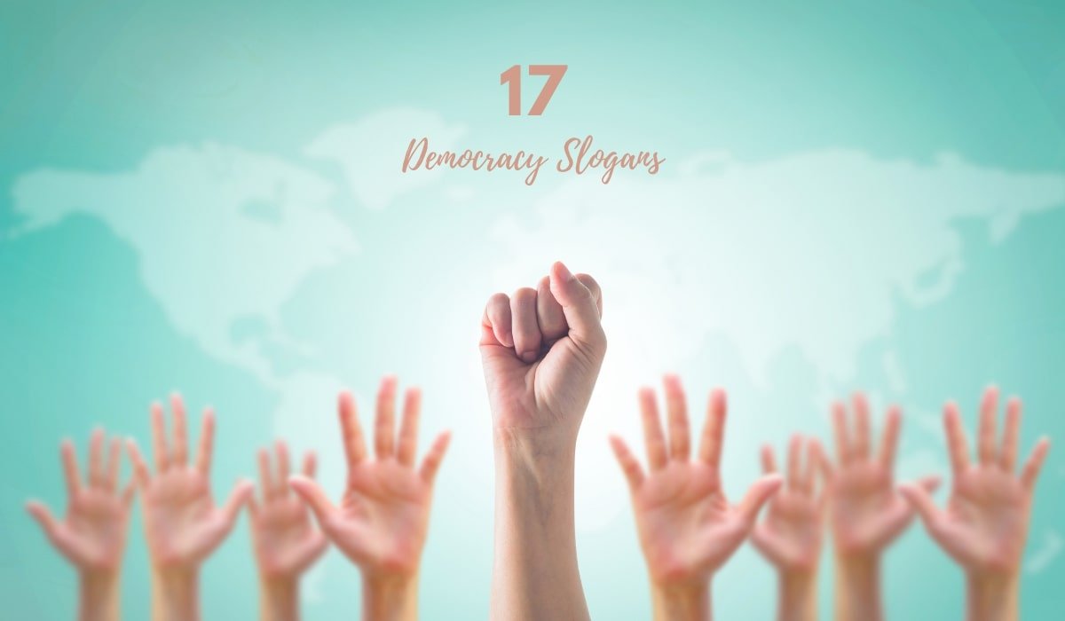 Top 17 Catchy Democracy Slogans With Taglines (2023)