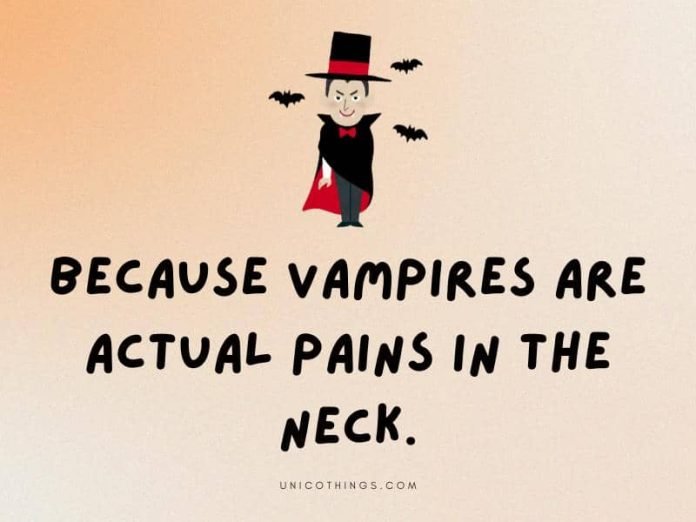 75+ Vampire Puns That Are Hilarious to Read