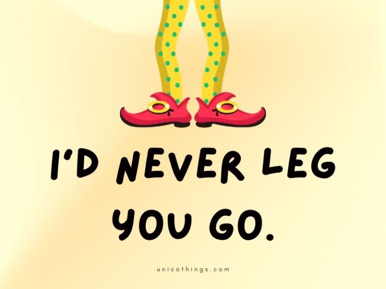 55 Best Leg Puns That Are Perfect to Crack