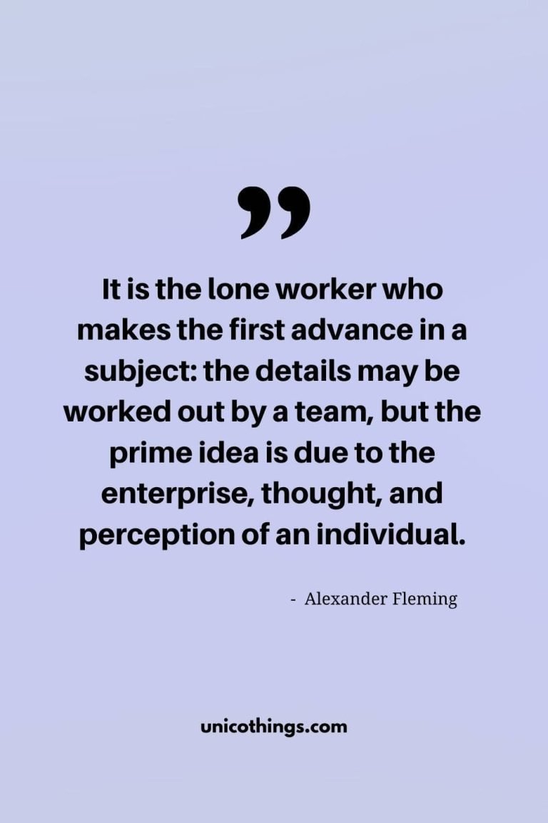 17 Best Alexander Fleming Quotes That Inspire Innovation