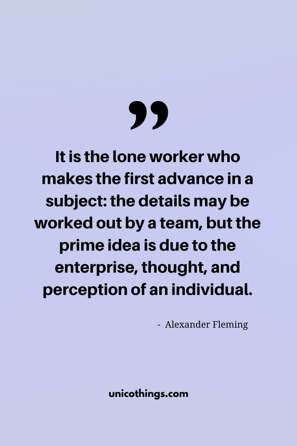 17 Best Alexander Fleming Quotes That Inspire Innovation