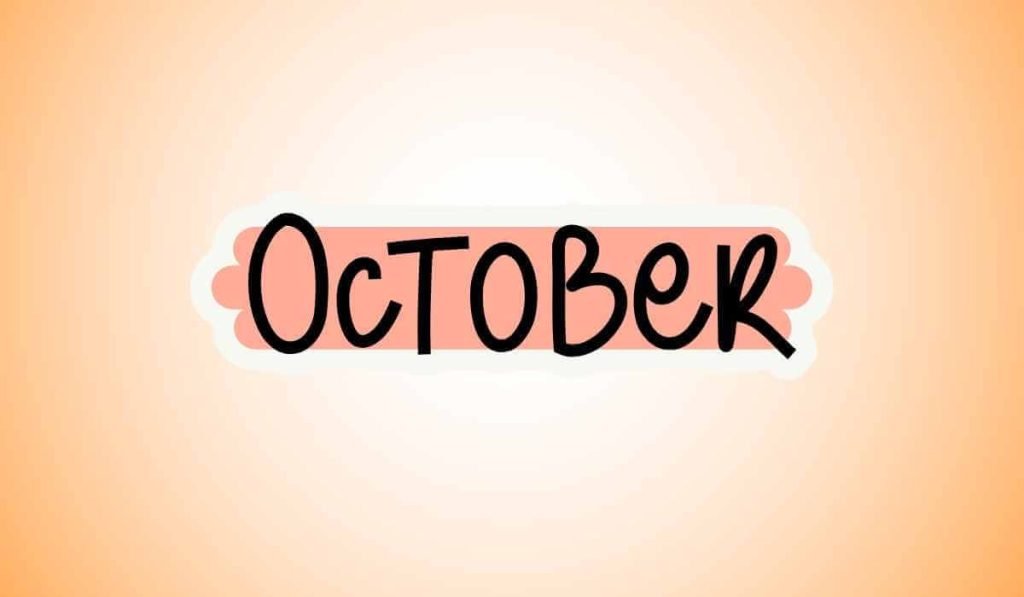 97 Hello October Captions for Instagram
