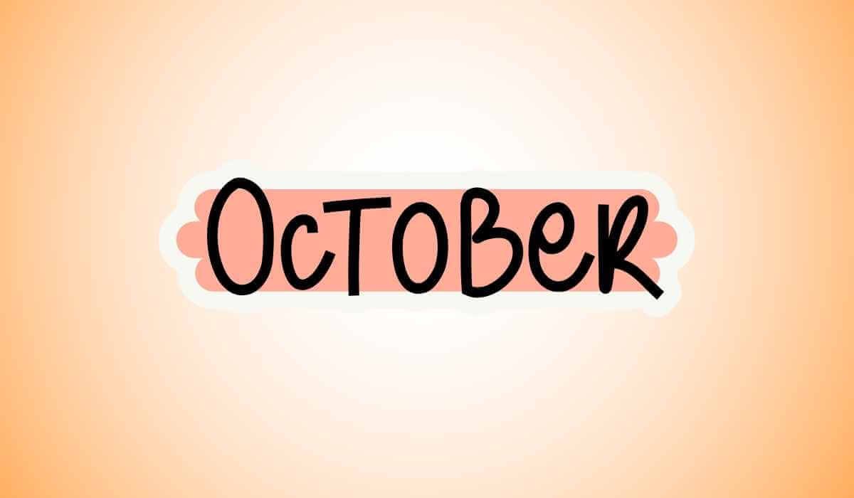 97 Hello October Captions for Instagram